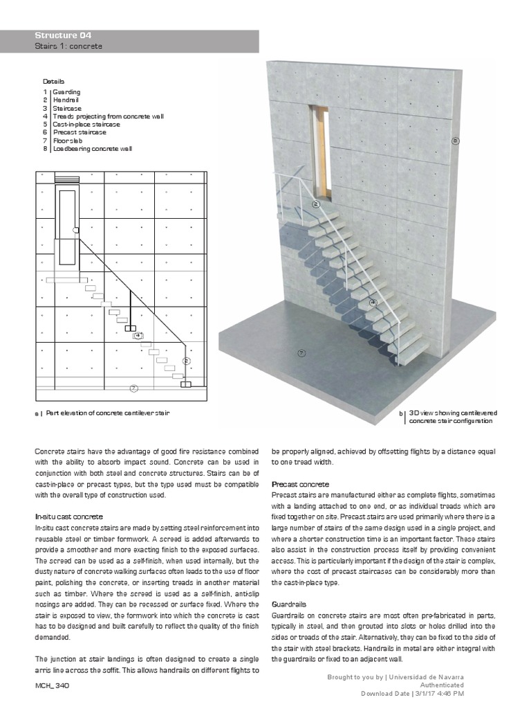 10 Stairs | PDF | Stairs | Precast Concrete