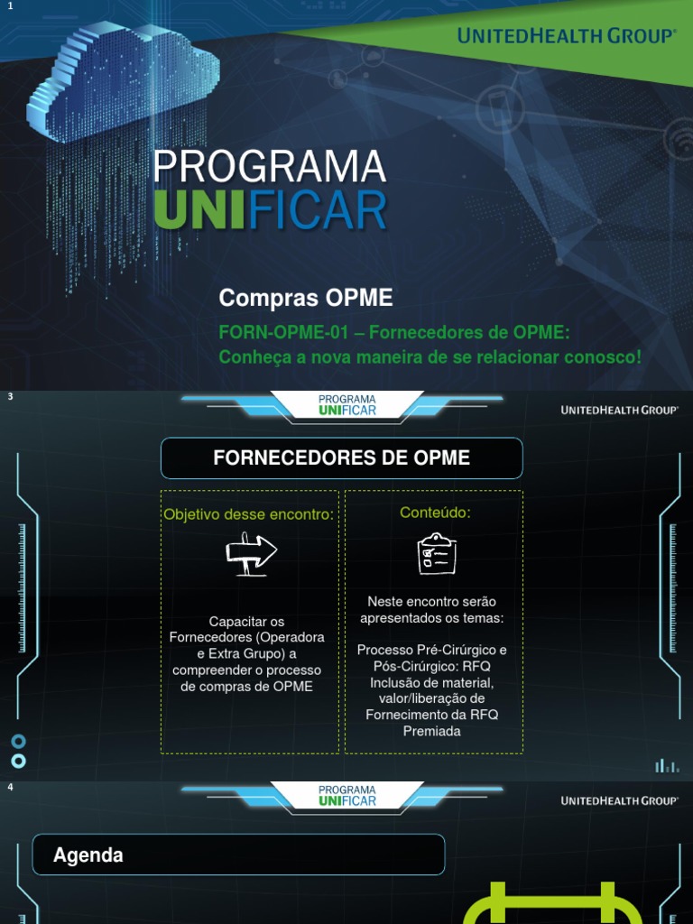 Treinamento Fornecedor Opme | PDF | Dados | Mercado (economia)