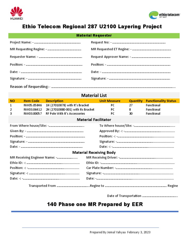 EER U2100 Layering MR | PDF