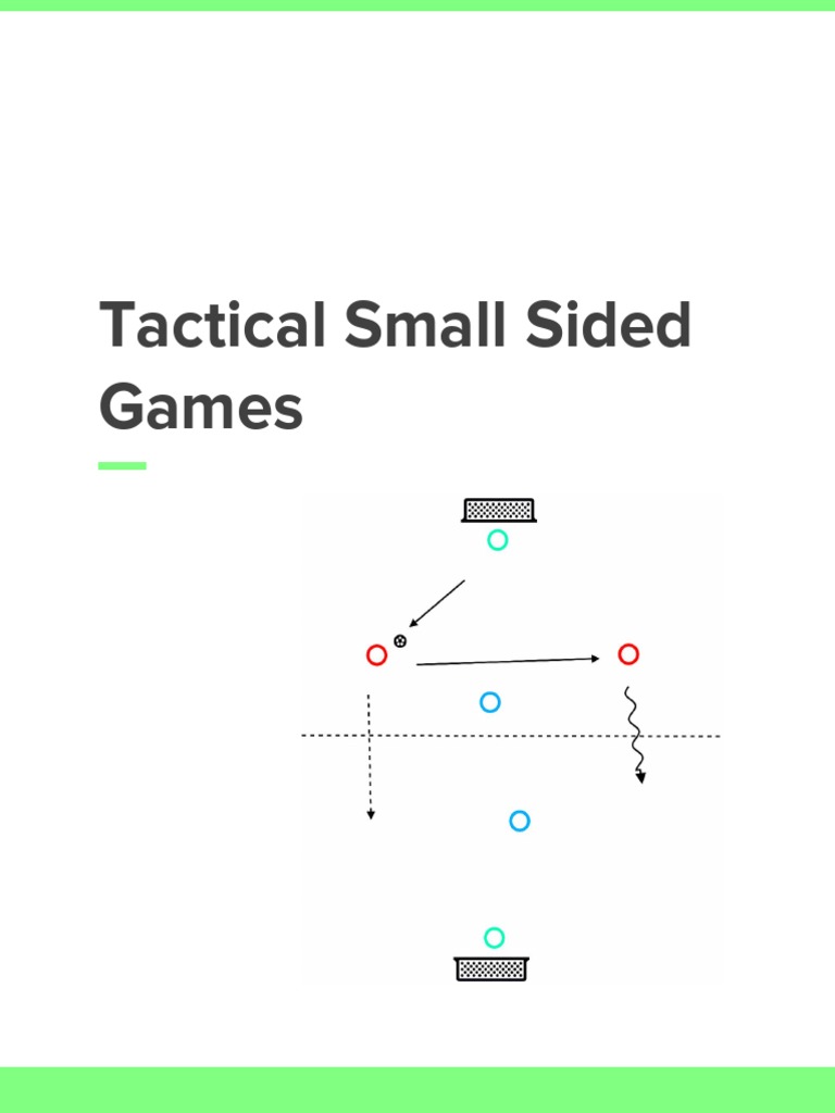 Tactical Small Sided Games | PDF | Defender (Association Football ...