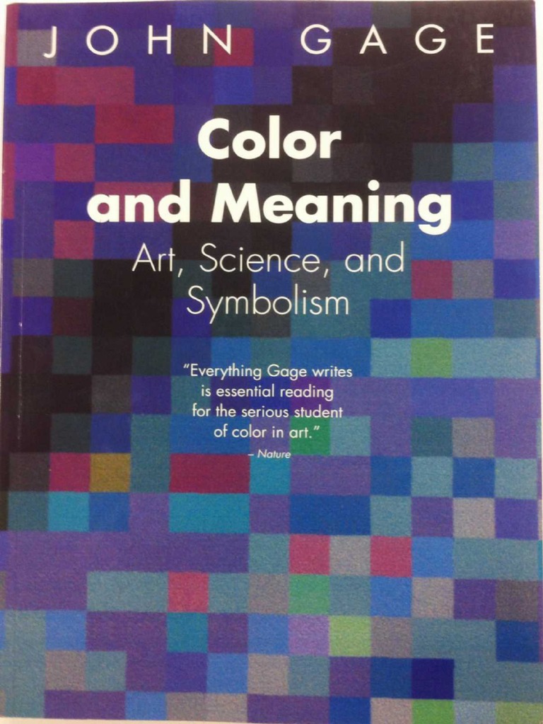 Color and Meaning - John Gage - Optimizar | PDF