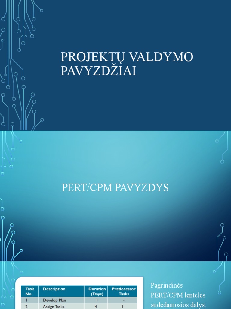 Projektų Valdymo Pavyzdžiai | PDF Projektų Valdymo Pavyzdžiai | PDF