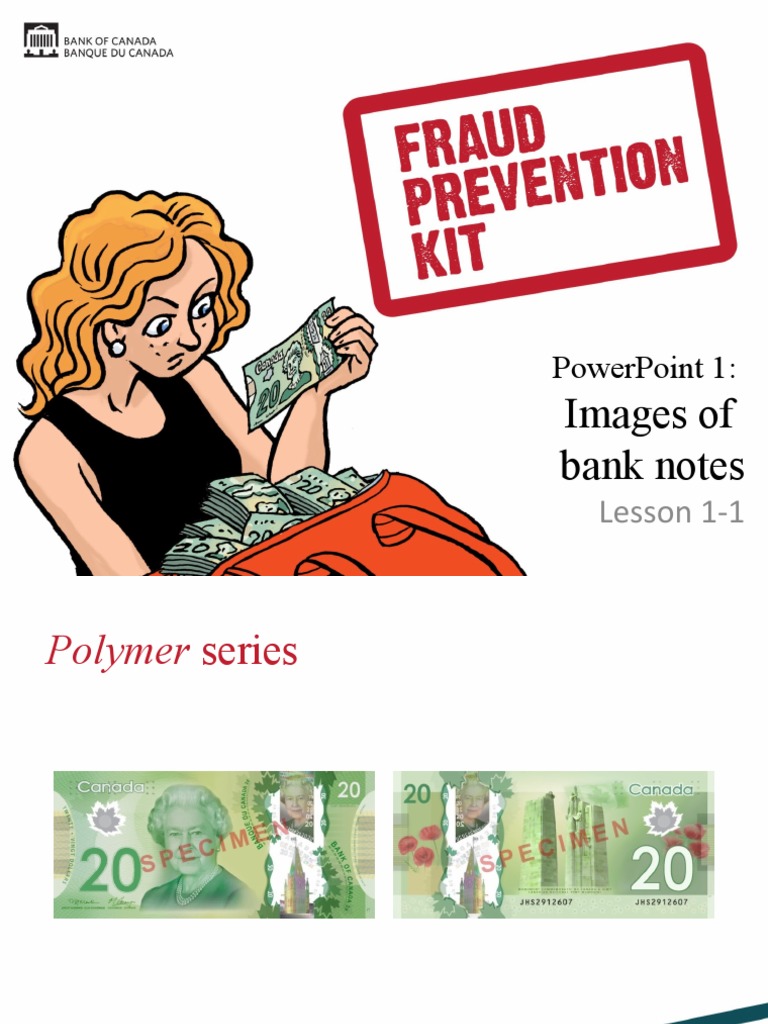 Bank Note Counterfeiting Powerpoint 1 Lesson 1 1 | PDF