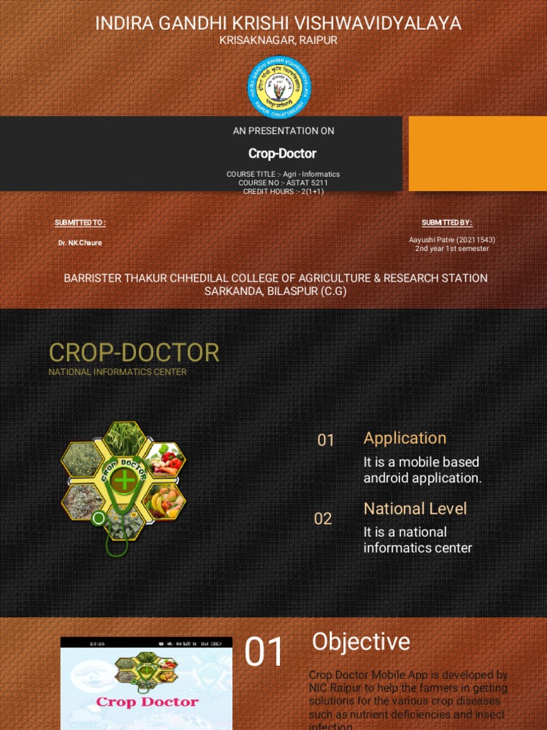 Crop Doctor Mobile App Provides Farmers Solutions | PDF | Agriculture ...