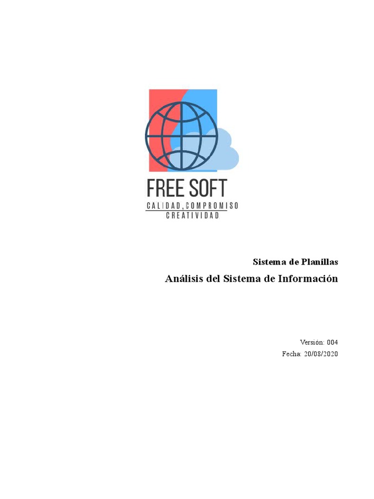 Modelo de Documento de Analisis y Diseño de Sistemas | Unduh gratis PDF ... Modelo de Documento de Analisis y Diseño de Sistemas | Unduh gratis PDF ...