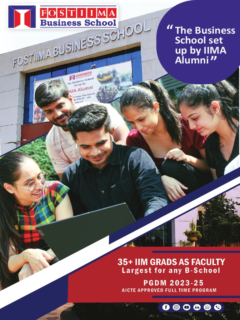 Fostiima PGDM Brochure | PDF | Titles | Business
