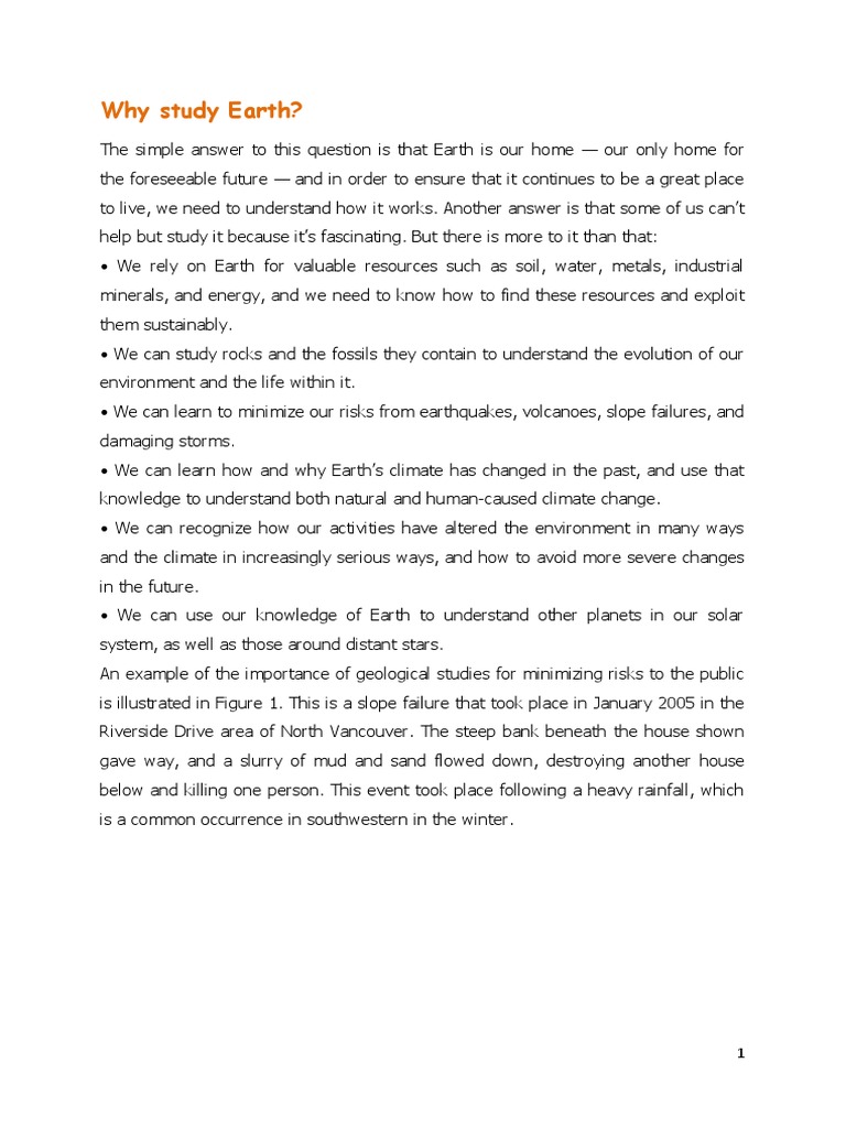 Esp Geology 1 | PDF | Plate Tectonics | Earth