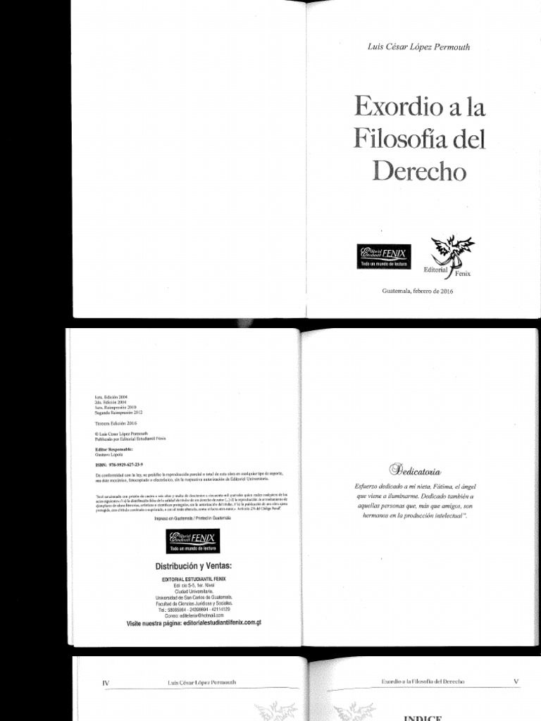 Del Exordio | PDF | Principios éticos | Epistemología