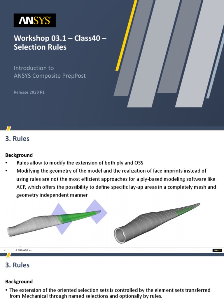 ACP Intro 2020R1 WS03.1 Rules | PDF | Microsoft Excel | Software ...