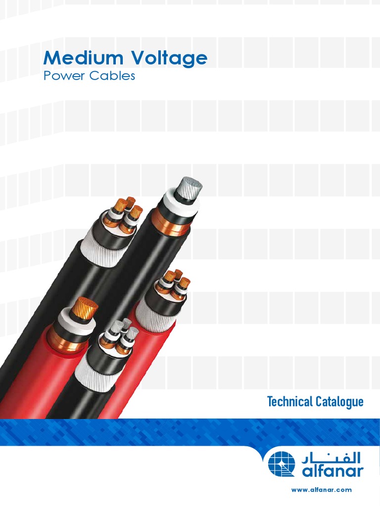 alfanar Medium Voltage Cables Catalogue | PDF | Insulator (Electricity ...