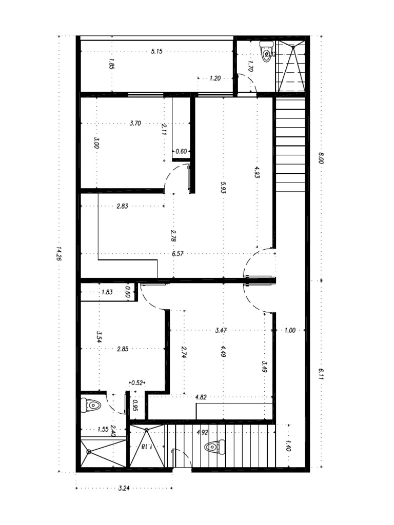 Plano Deptos Medidas | PDF