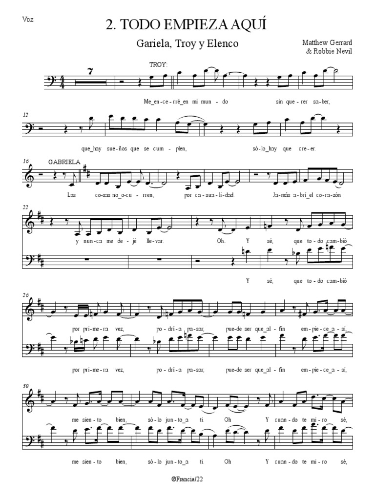 TODO EMPIEZA AQUÍ - Voz | PDF