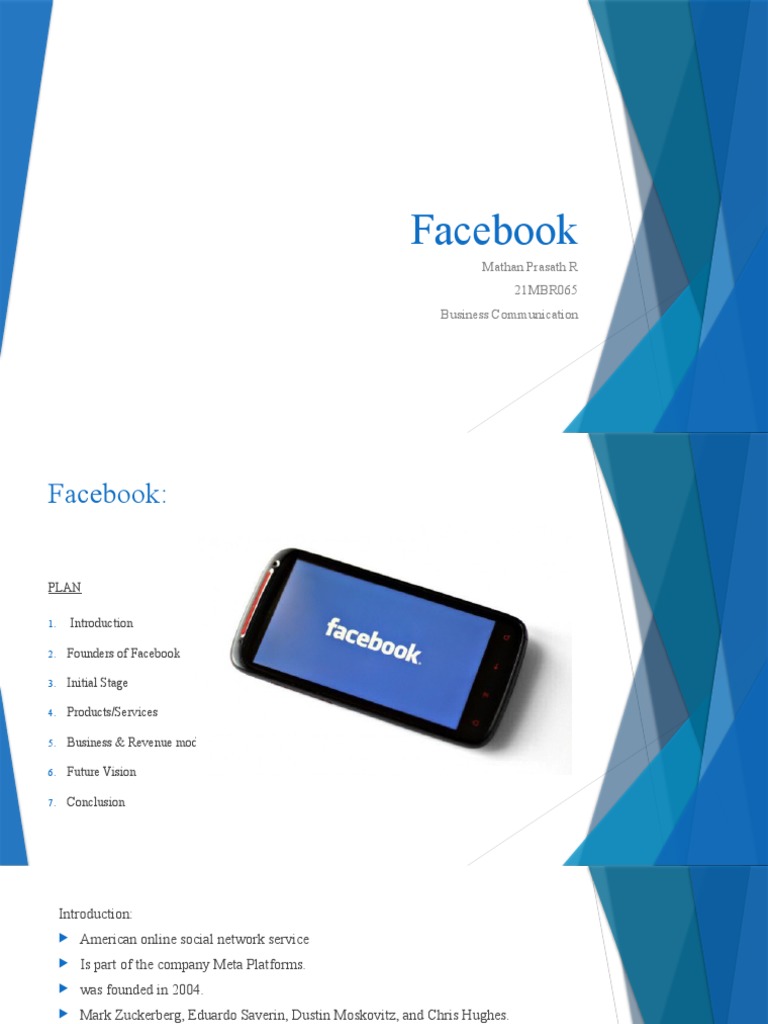 FB Presentation | PDF | Facebook | Communication