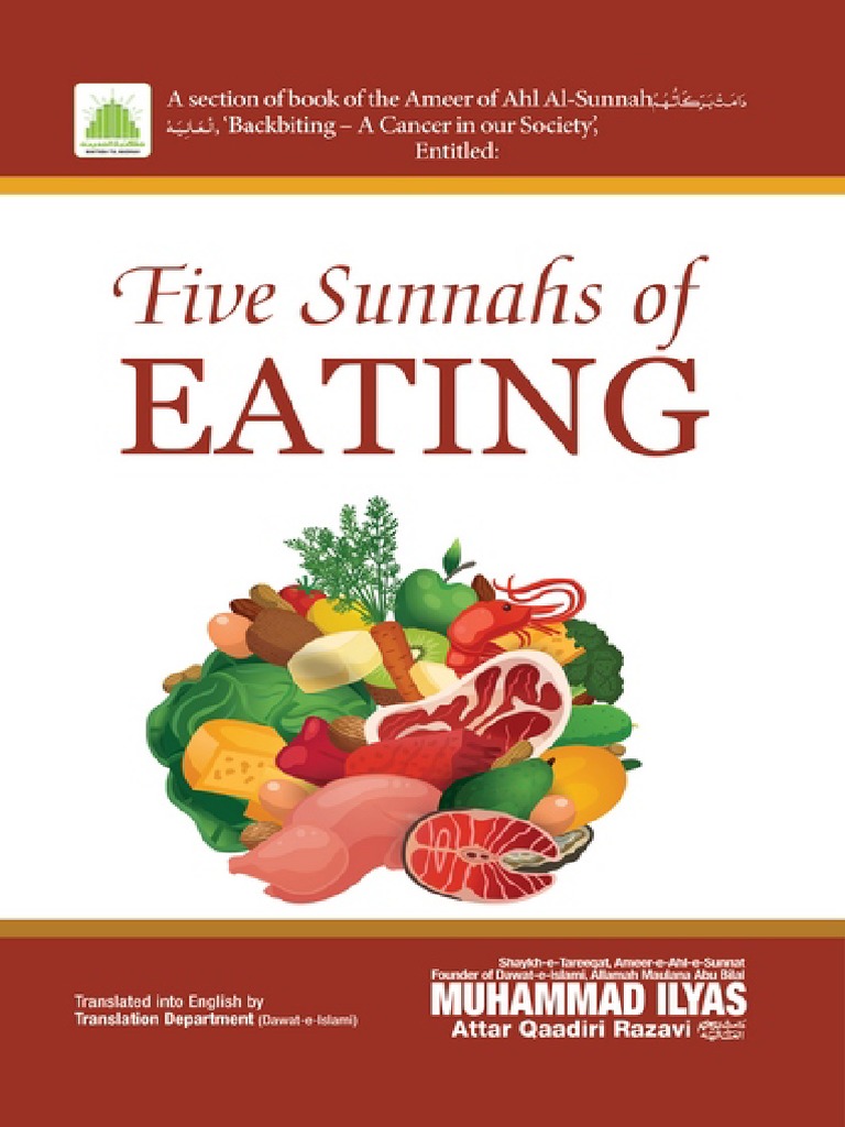 Five Sunnahs of Eating | Download Free PDF | Hadith | Muhammad