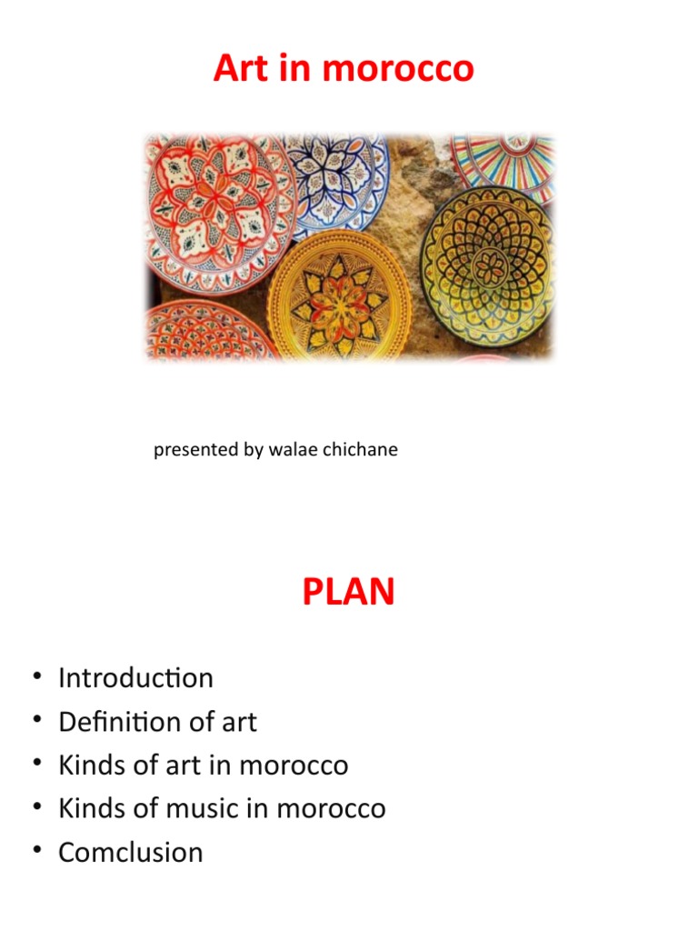 Moroccan Art and Culture Guide | PDF | Social Science