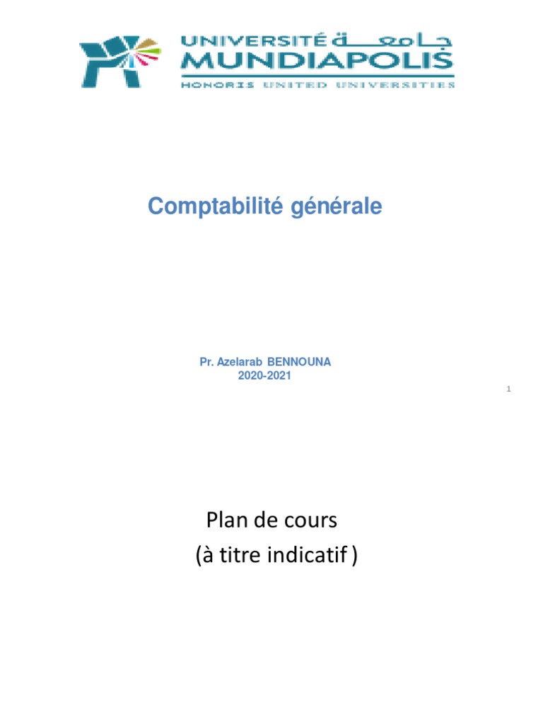Cours 1 | PDF