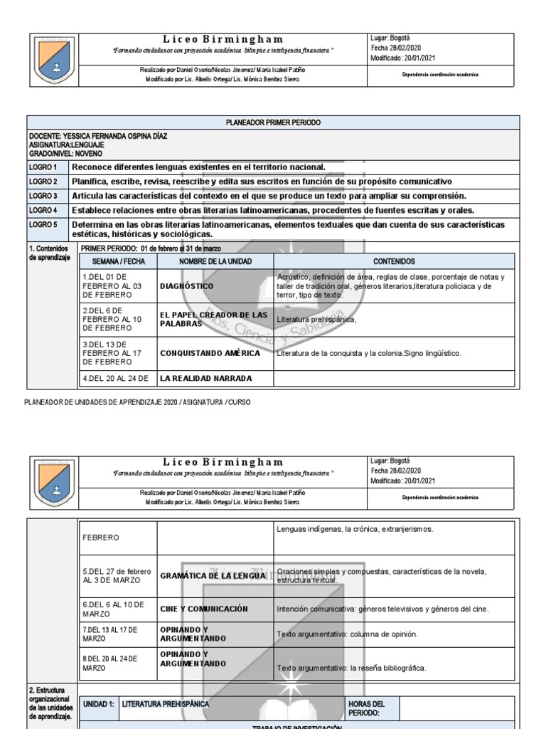 9°. Semana 5 Lenguaje Noveno | PDF