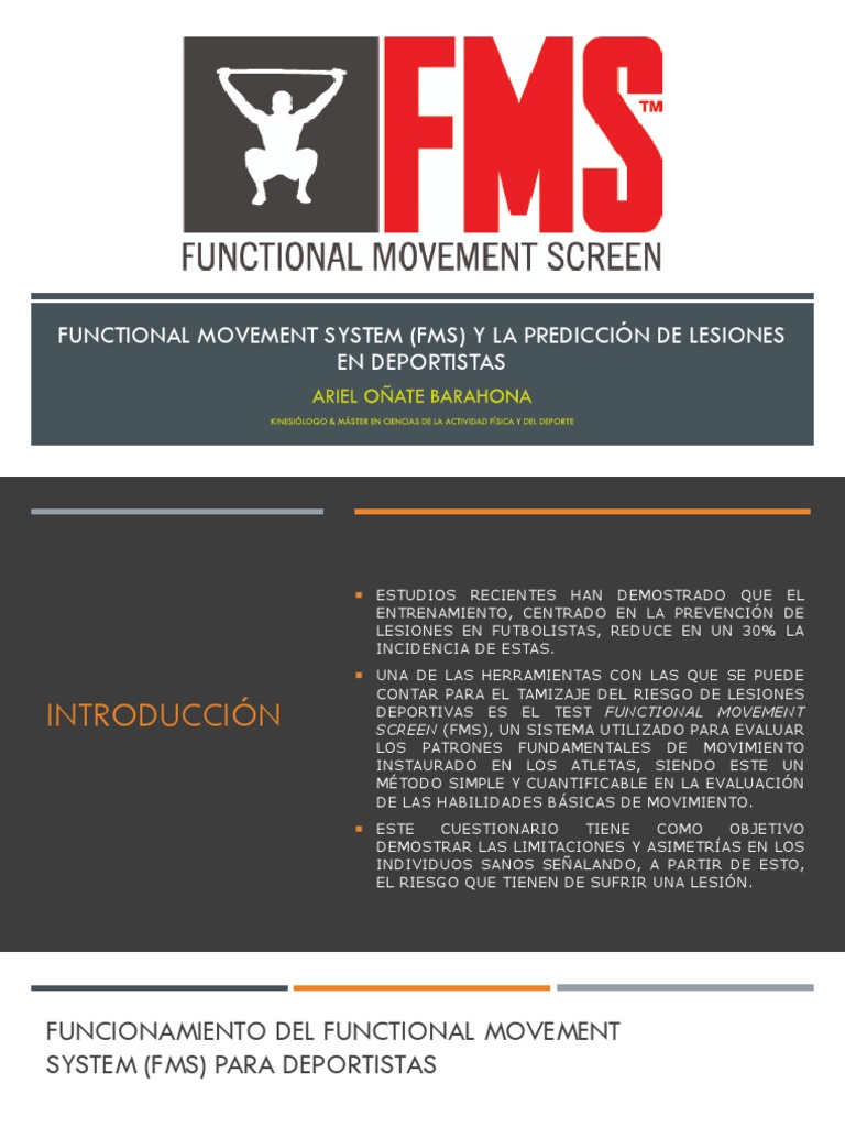 Prevención de Lesiones con FMS | PDF