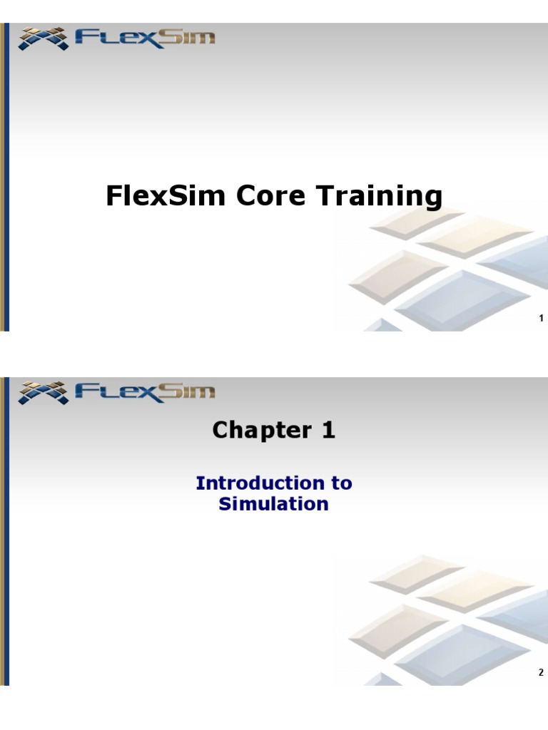 Flexsim Core Training 2021 Download Free Pdf Data Type Object