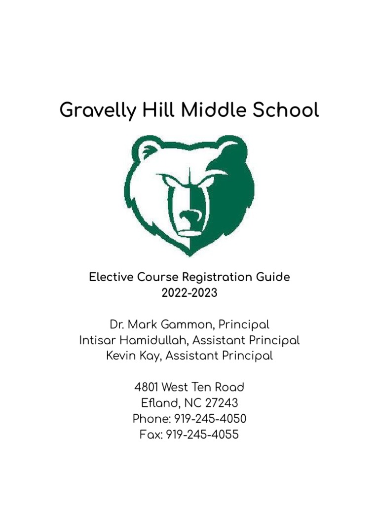 Ghms Elective Course Guide - English | PDF
