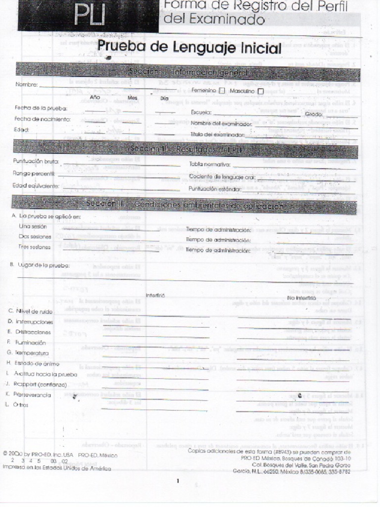 Cuadernillo de Pli | PDF