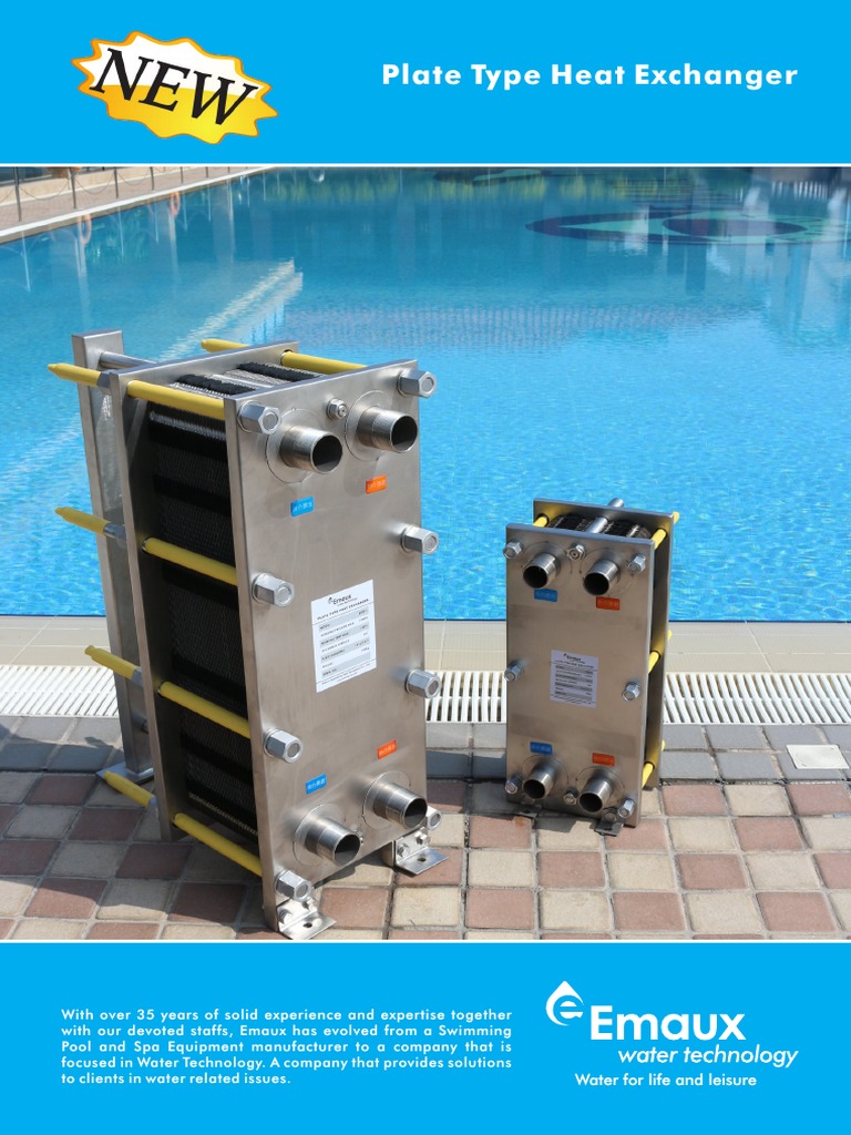 Plate Heat Exchanger Brochure English | PDF | Heat Exchanger | Water