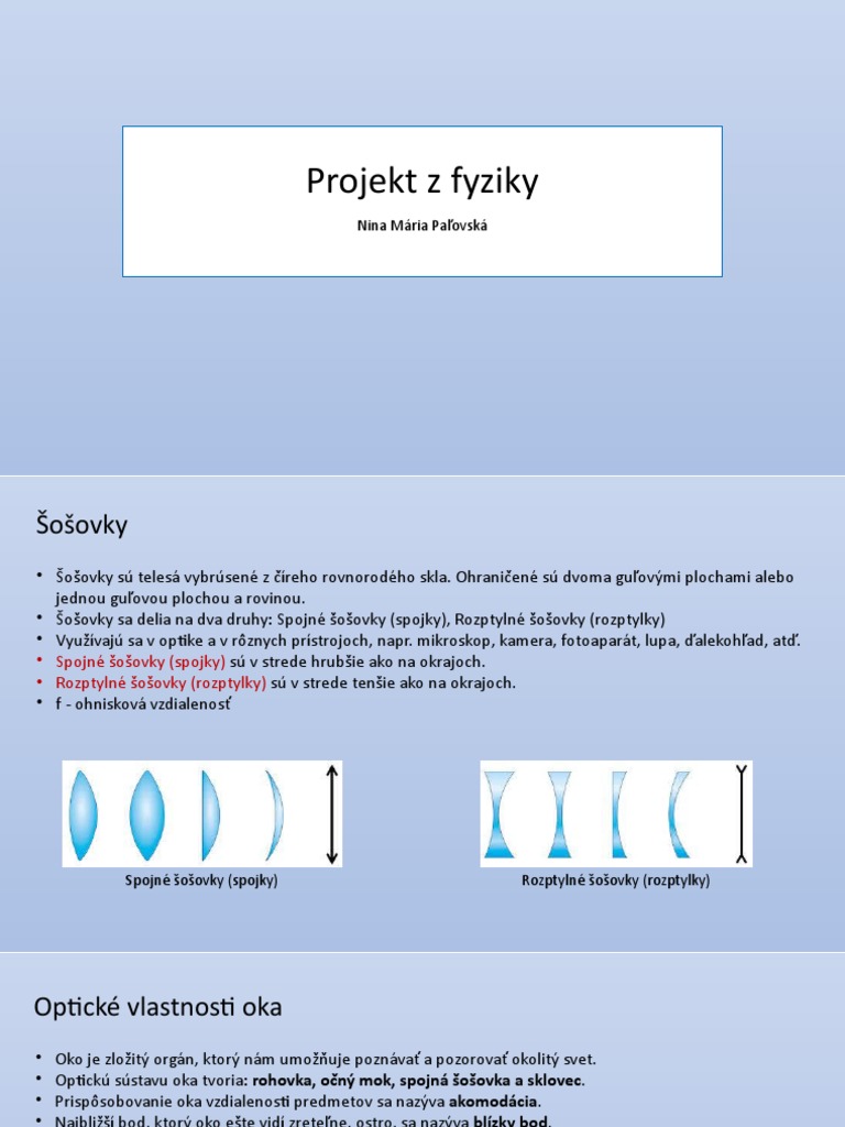 Projekt Z Fyziky | PDF
