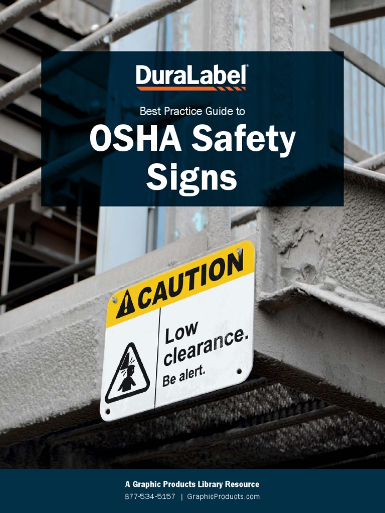 BPG_OSHA-Safety-Signs (smbp) | PDF | Safety | Occupational Safety And Health