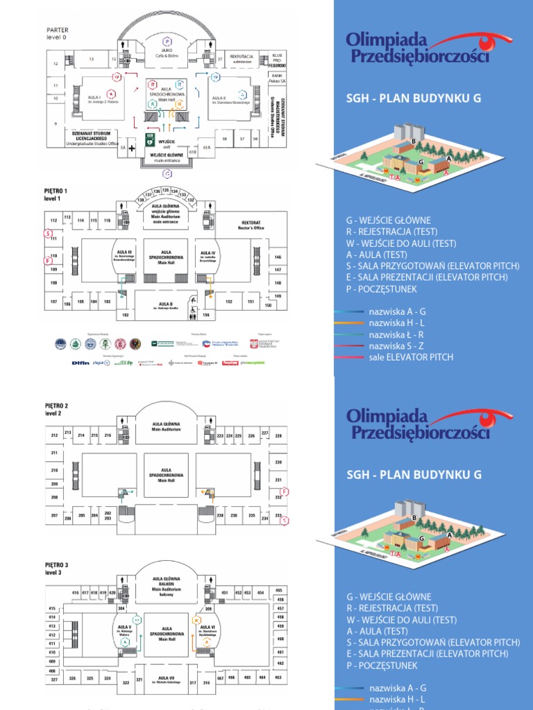 Plan Budynku G | PDF