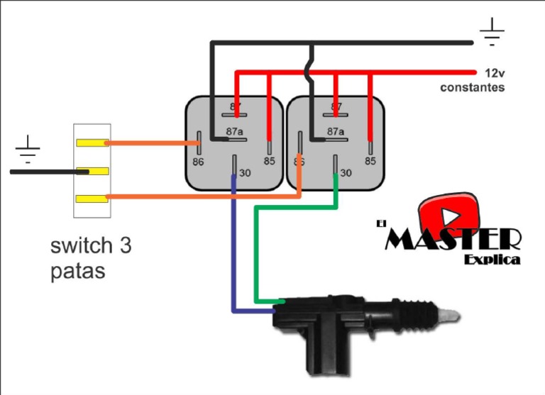 Diagrama Seguros Switch 3 Patas | PDF