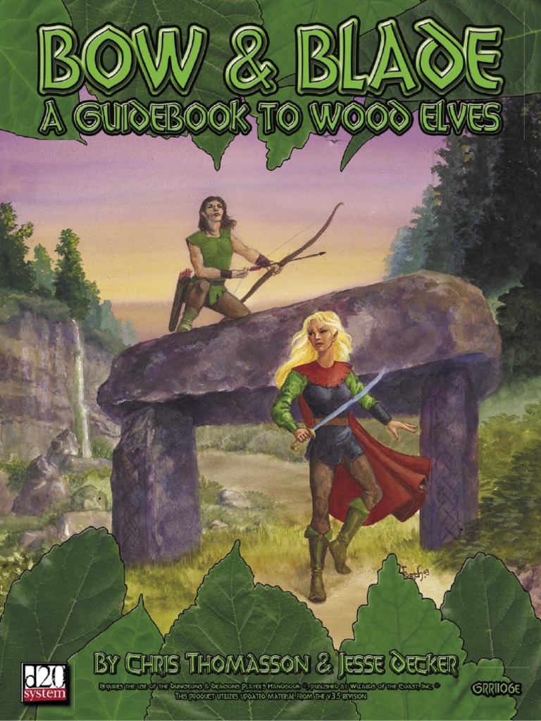 Guidebook To Wood Elves | PDF | Elf (Dungeons & Dragons) | Elves