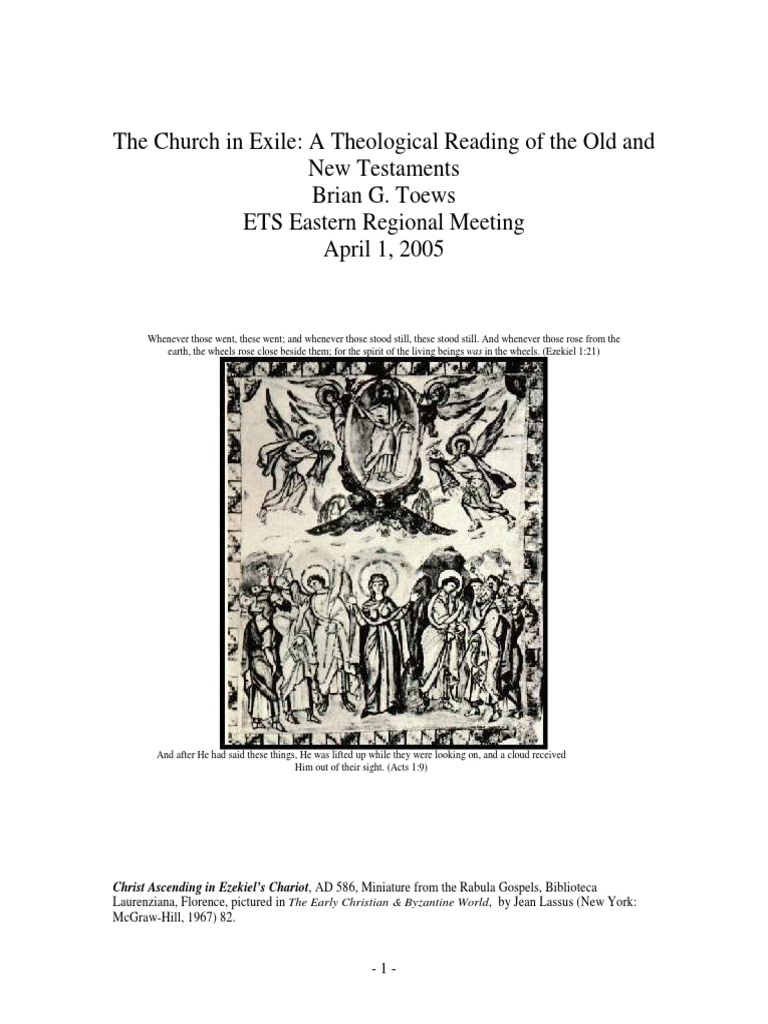 The Church in Exile | PDF | Acts Of The Apostles | Jesus