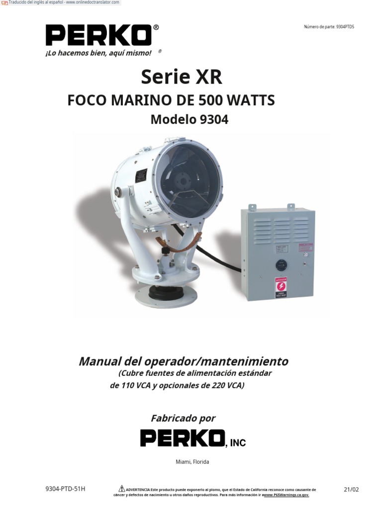 9304 Manual - En.es | PDF