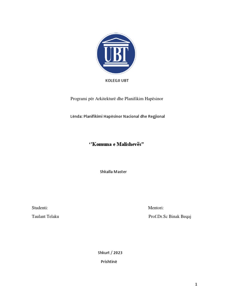 Detyrat Individuale Taulant Telaku | PDF