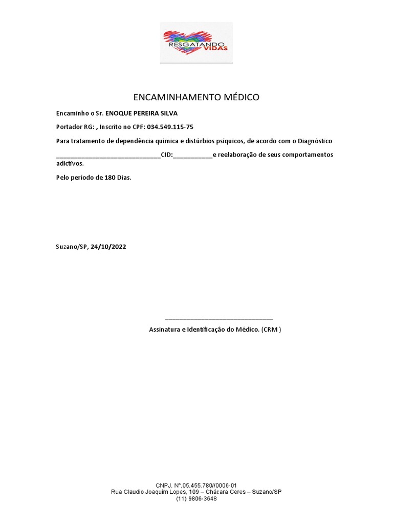 Encaminhamento Médico | PDF