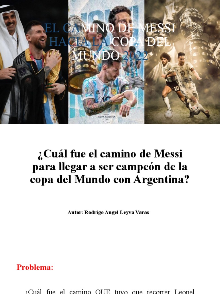 INFORME DE INVESTIGACIÓN HISTÓRICA - Plantilla y Ejemplo | Descargar gratis PDF | Lionel Messi ...