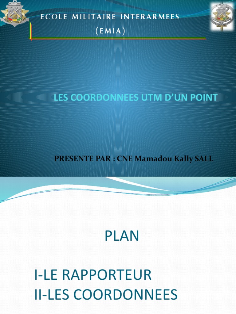 Coordonnées UTM en Topographie Militaire | PDF