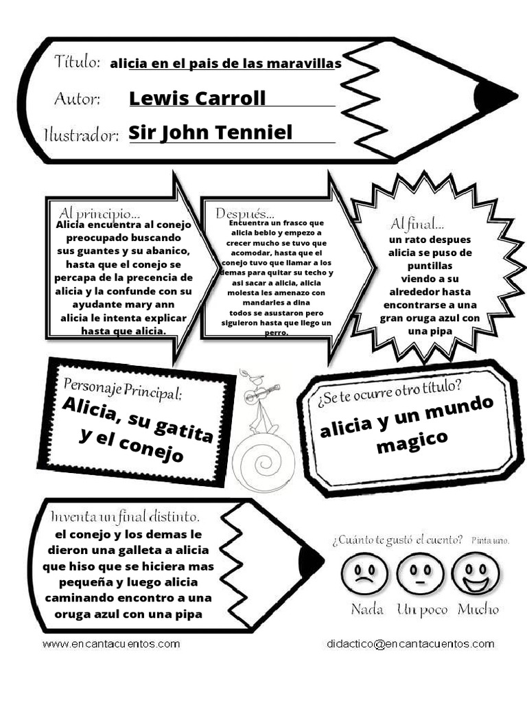 Alicia en El Pais de Las Maravillas | PDF