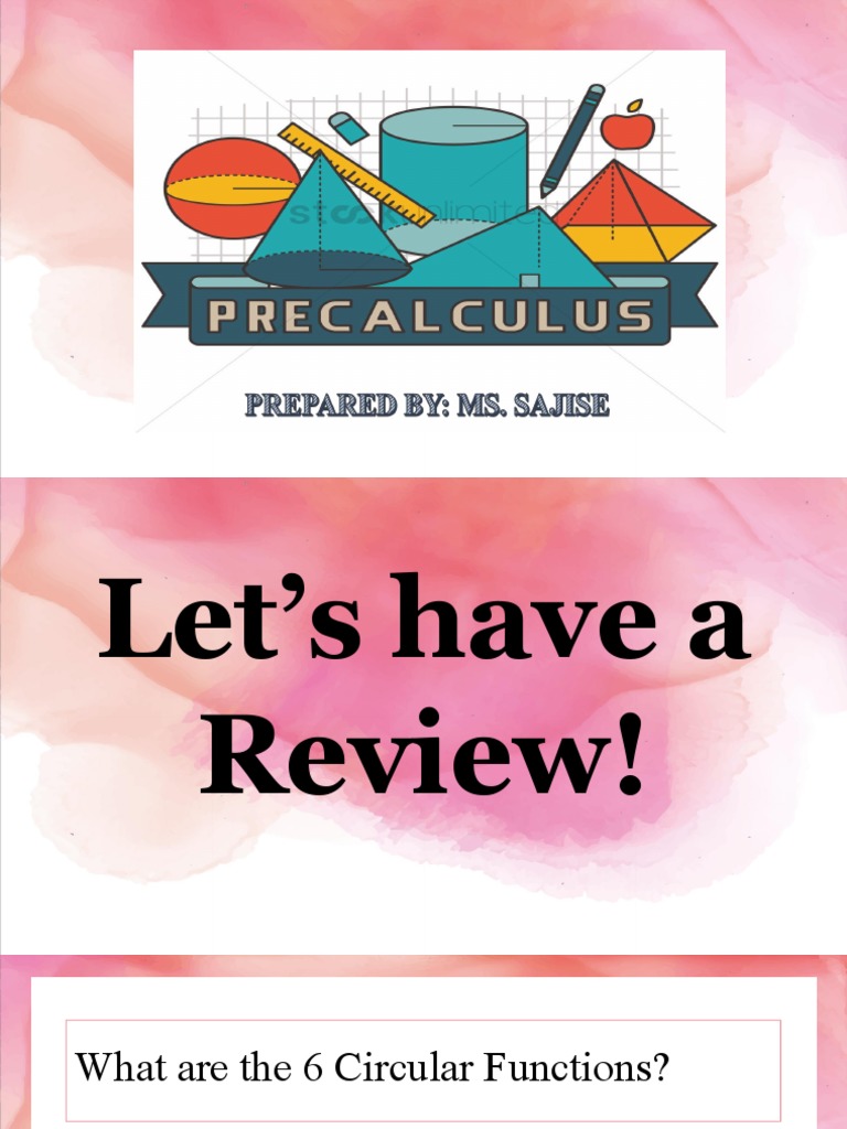 Fundamental Trigonometric Identities | PDF