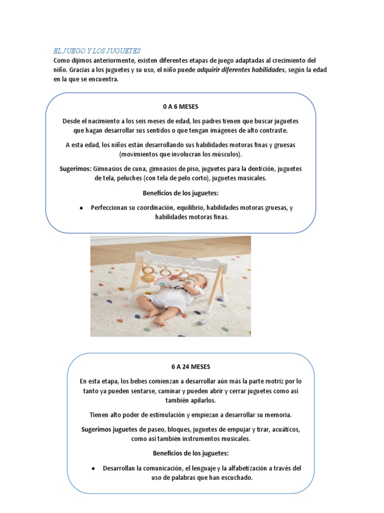 El Juego y Los Juguetes | PDF