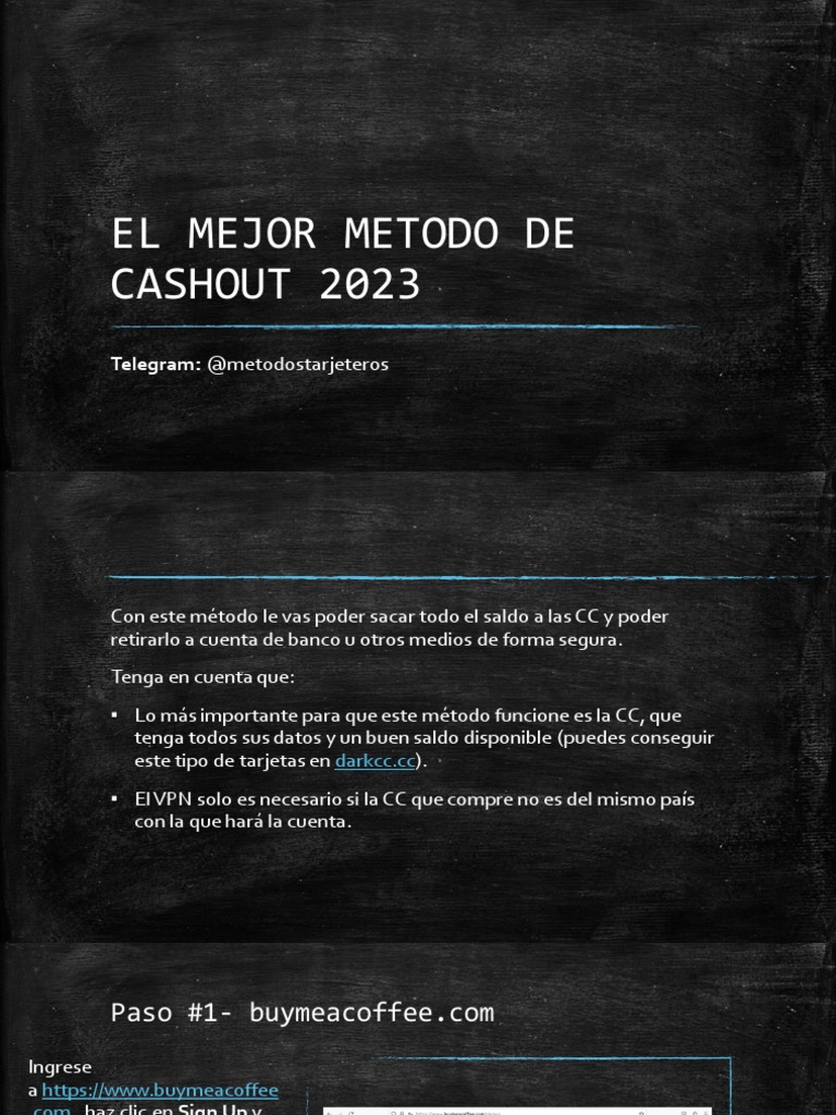 El Mejor Metodo de Cashout | PDF | Crecimiento personal y profesional ...