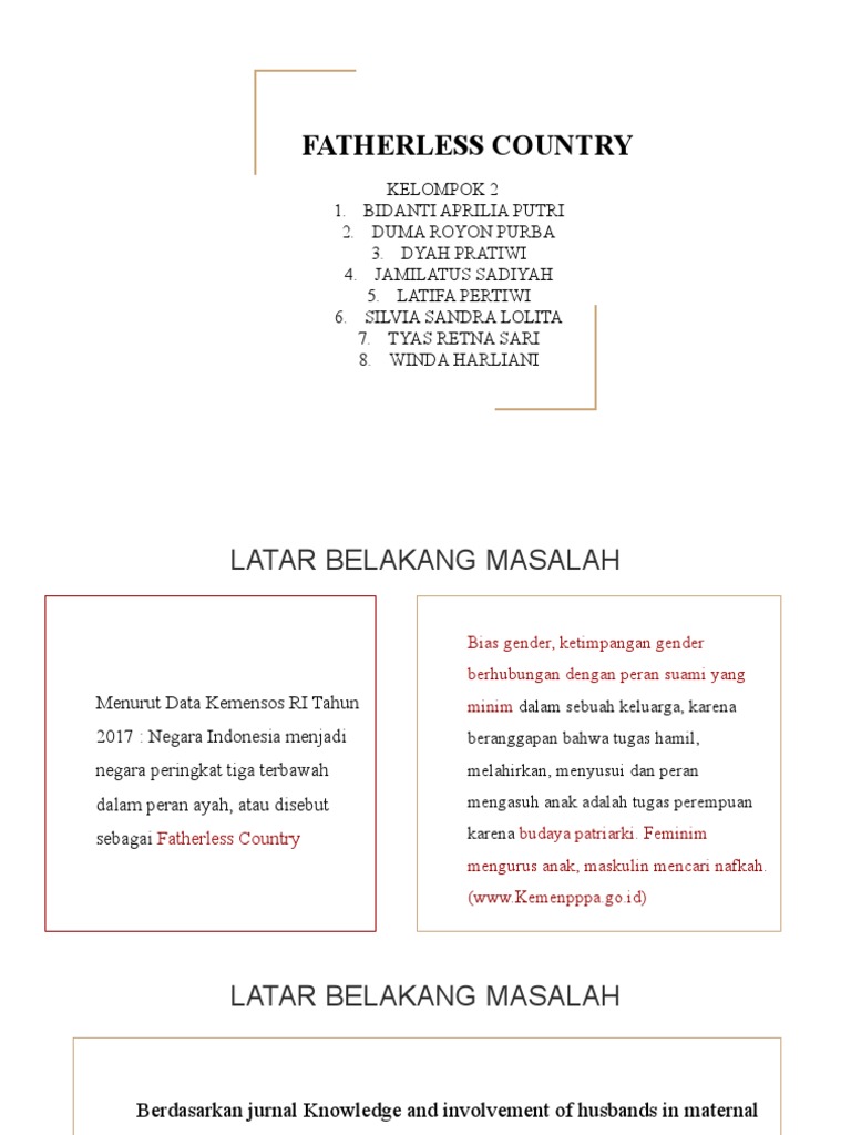 Fatherless Country | PDF