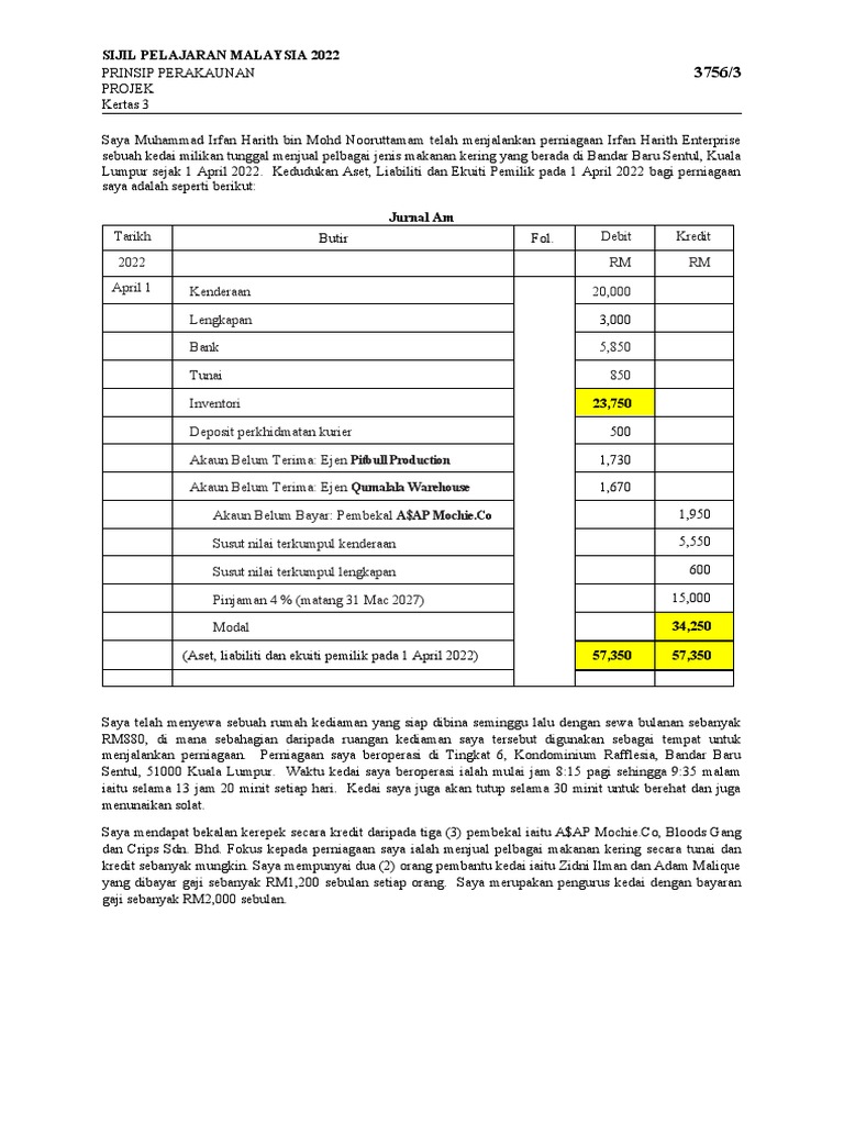 Akaun Pengenalan Irfan | PDF