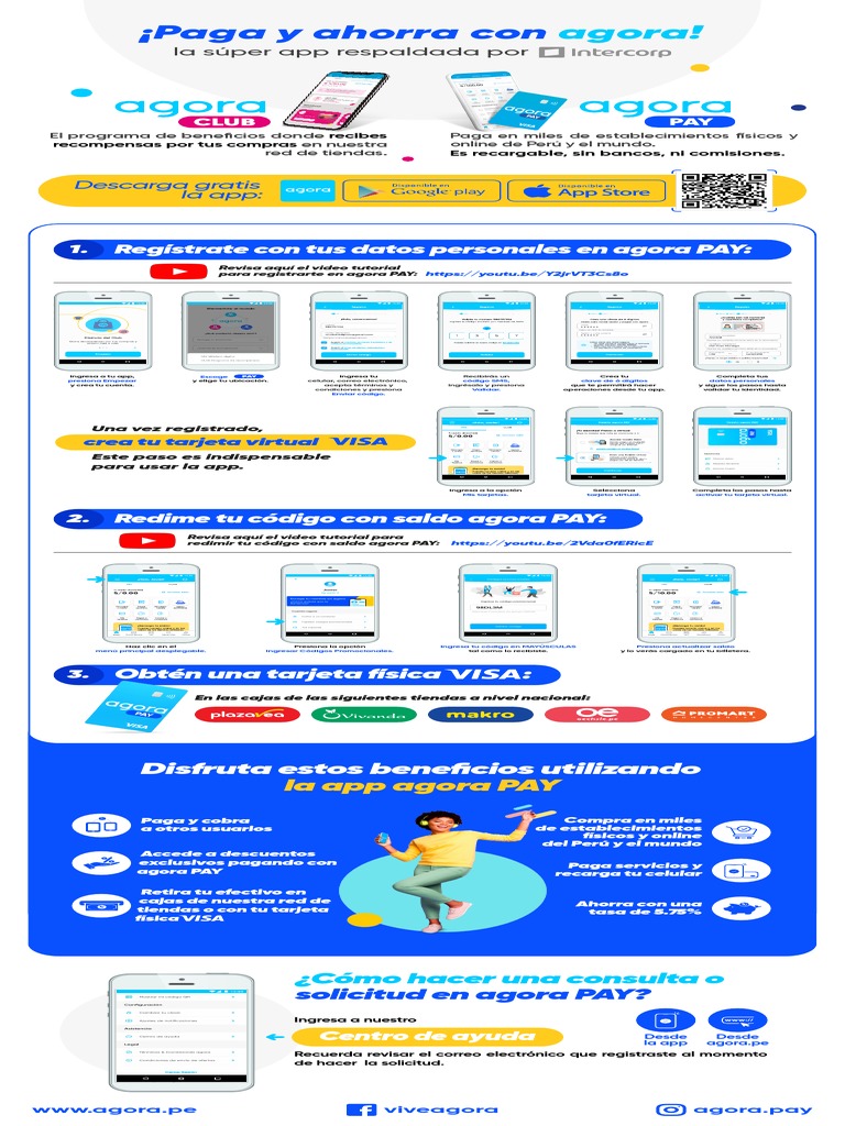 Beneficios de la App Agora Pay | PDF | Aplicación movil | Informática