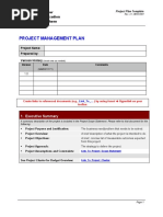 Procurement Plan Template Guide | PDF | Procurement | Request For Proposal