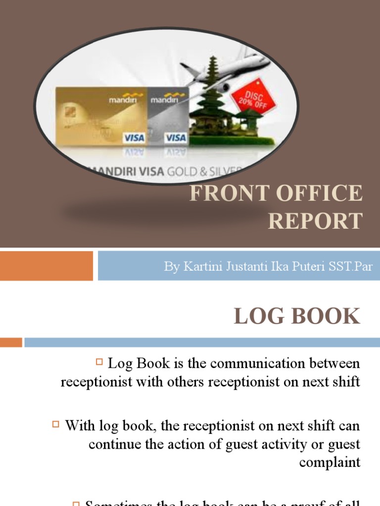 Front Office Report Overview | PDF