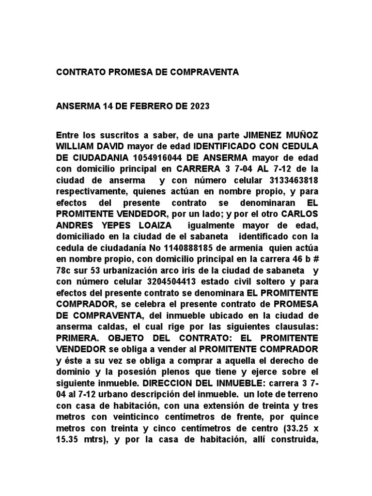 Carlos Yepes Autenticar | PDF | Derecho civil (sistema legal) | Justicia