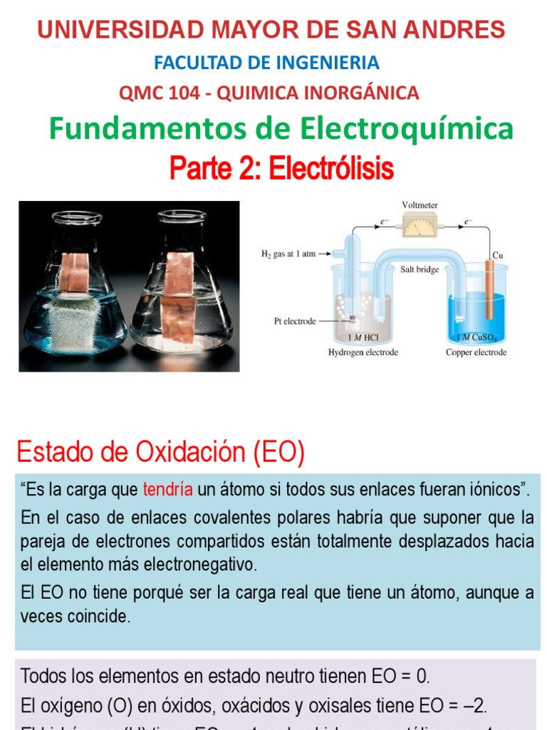4 Electroquimica - Parte 2 | PDF | Redox | Electrodo