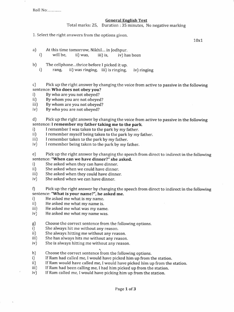 Junior Assistant 2022 - Qus - Papers | PDF