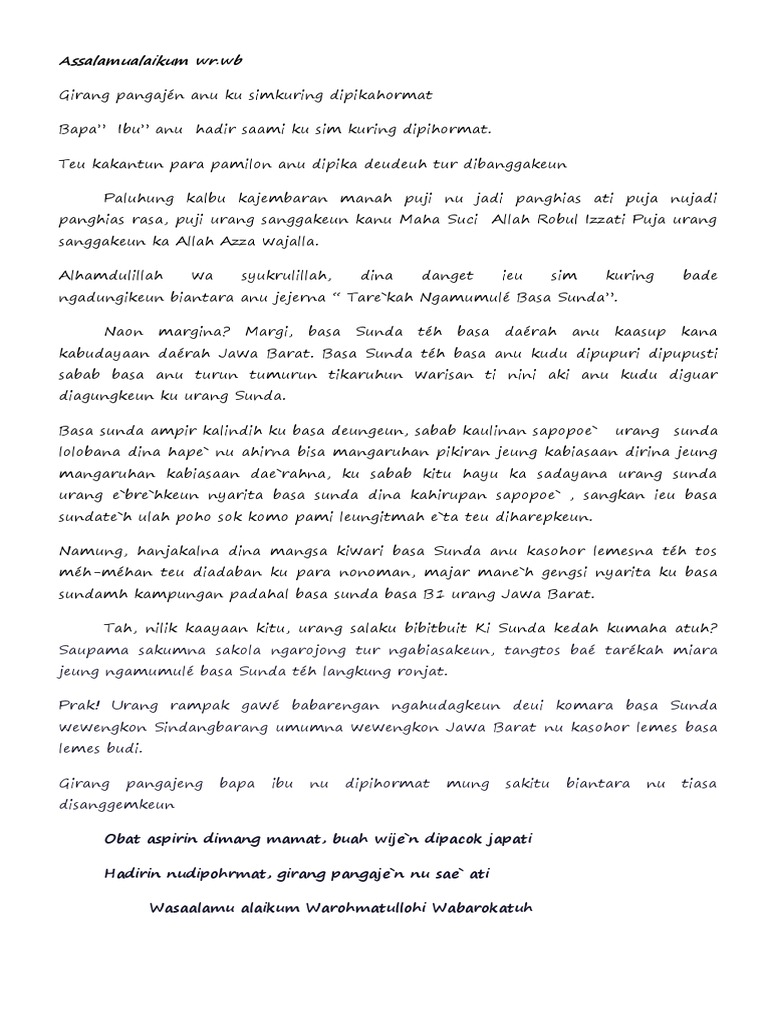 Biantara B. Sunda | PDF